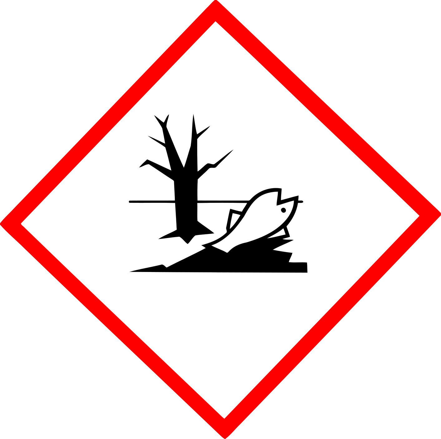 Placa De Perigo De Contágio Ambiental - Vetorizado