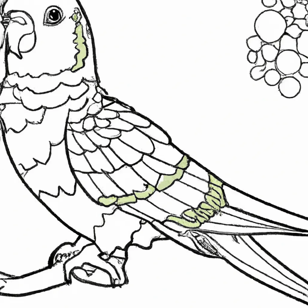 Desenhe Seu Periquito E Colora Com Criatividade! 70 Modelos Aqui!